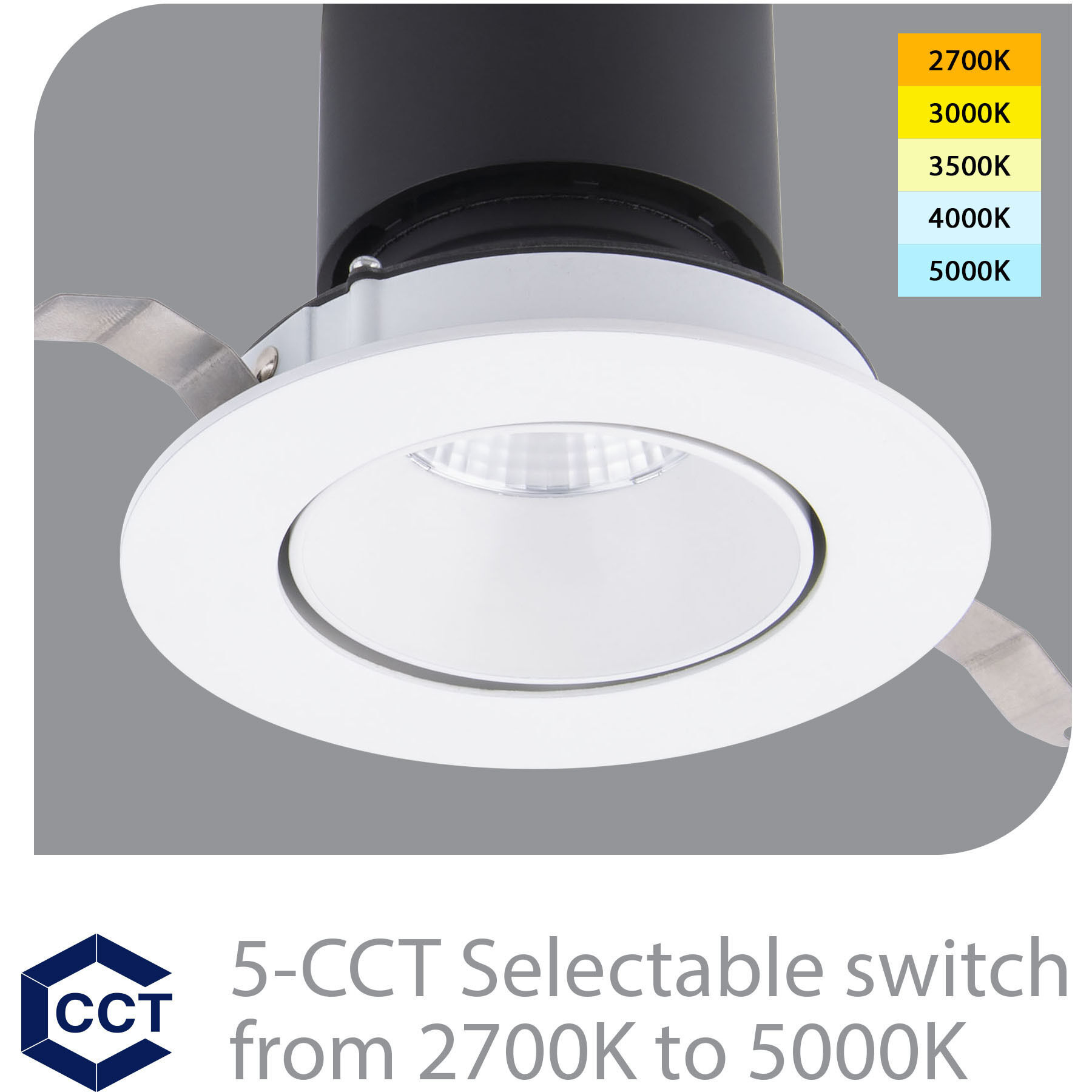 WAC Lighting R3HRAR-F9CS-WT Patriot LED Module - Universal Driver White ...