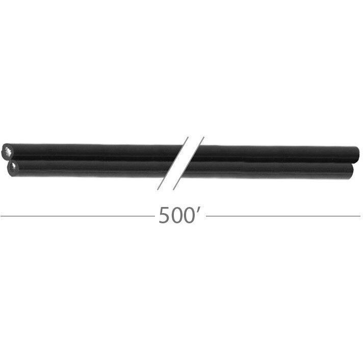 WAC Lighting 9500-12G-BK Tyler Black Landscape Burial Wire, Landscape ...