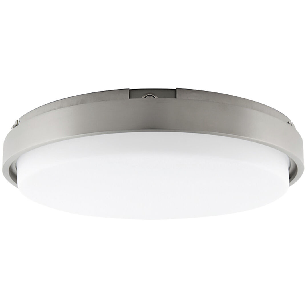 Lithium LED 15 inch Brushed Nickel Flush Mount Ceiling Light