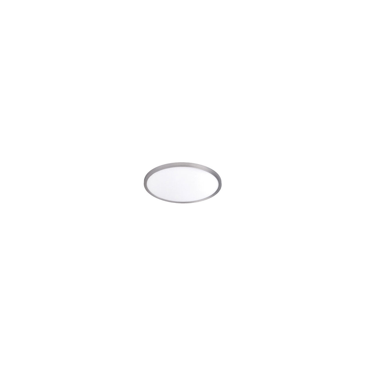 Round LED 15 inch White Flush Mount Ceiling Light in 3000K