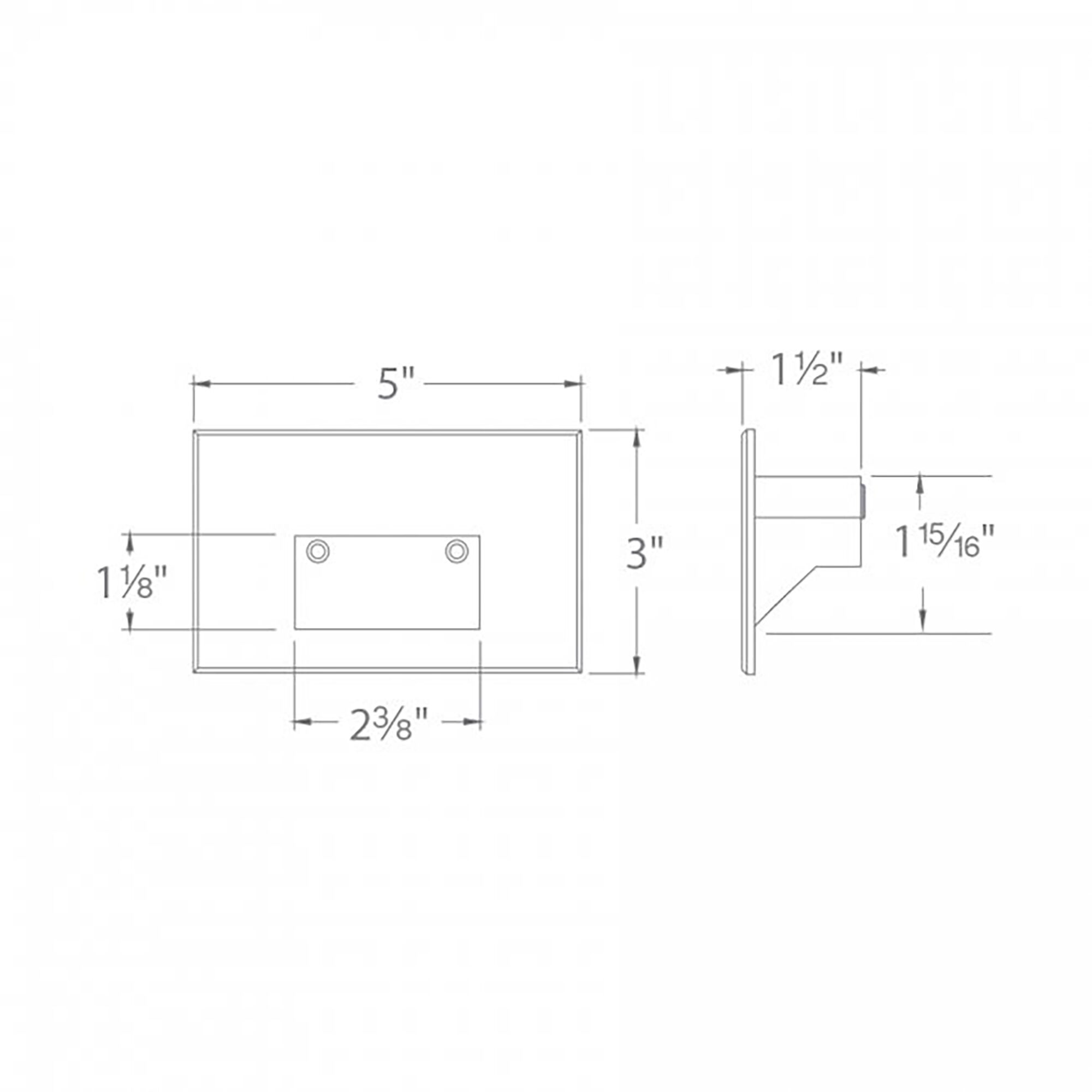 WAC Lighting 4011-27BZ Tyler 12 2 watt Bronze Step and Wall Lighting in ...