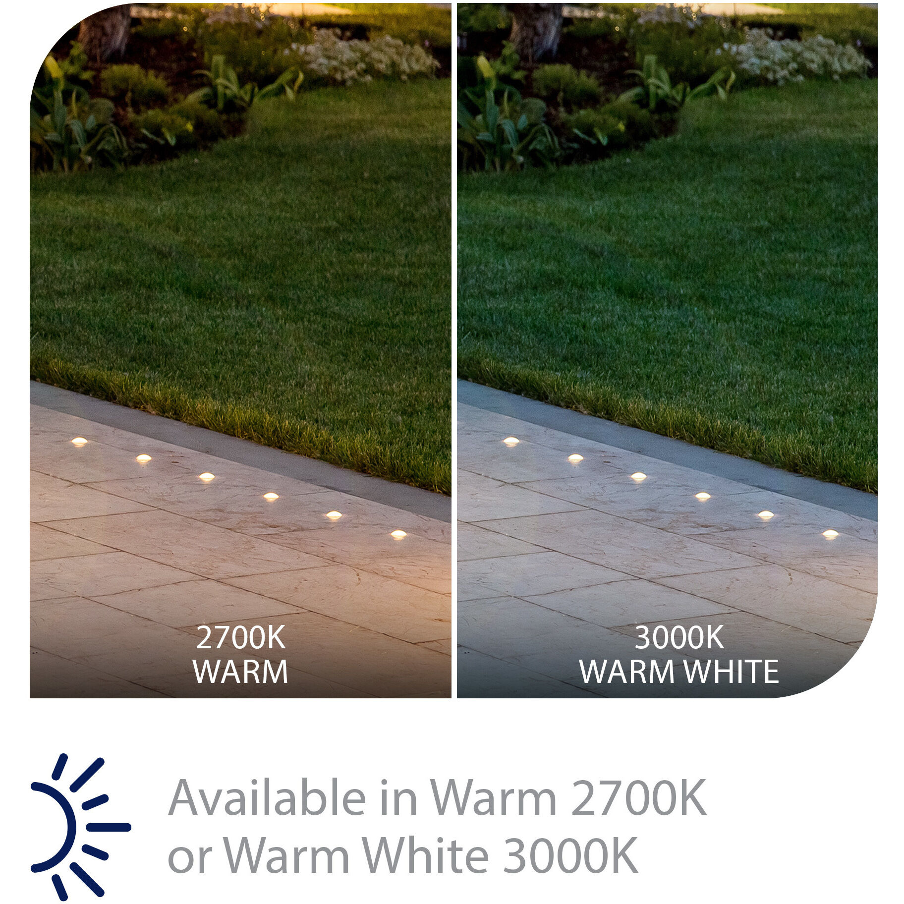 Tyler 12 4 watt Stainless Steel Path Lighting in 2700K, WAC Landscape