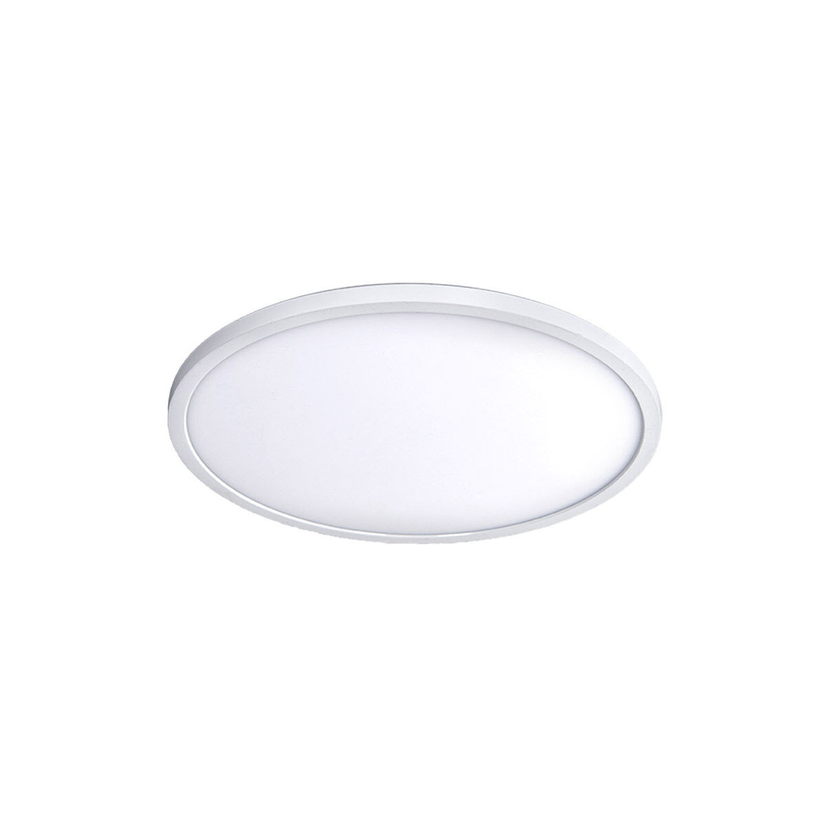 WAC Lighting FM-15RN-930-WT Round LED 15 inch White Flush Mount Ceiling ...
