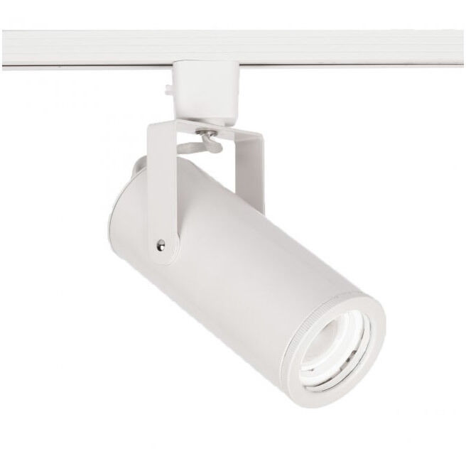 WAC Lighting L-2020-930-WT Silo 1 Light 120 White Track Head Ceiling Light in 3000K, L Track