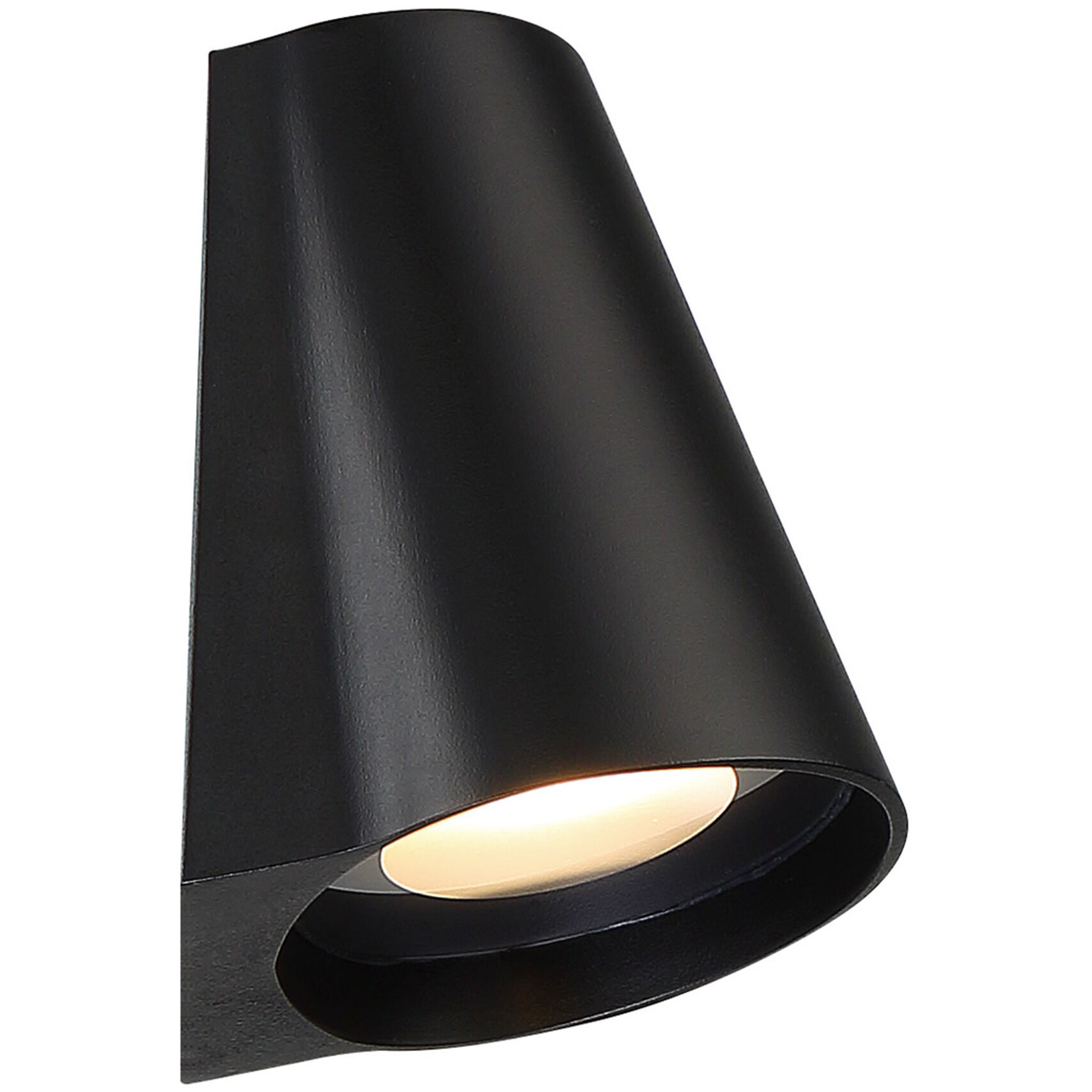 WAC Lighting WS-W65607-BK Mod LED 14 inch Black Outdoor Wall Light, dweLED