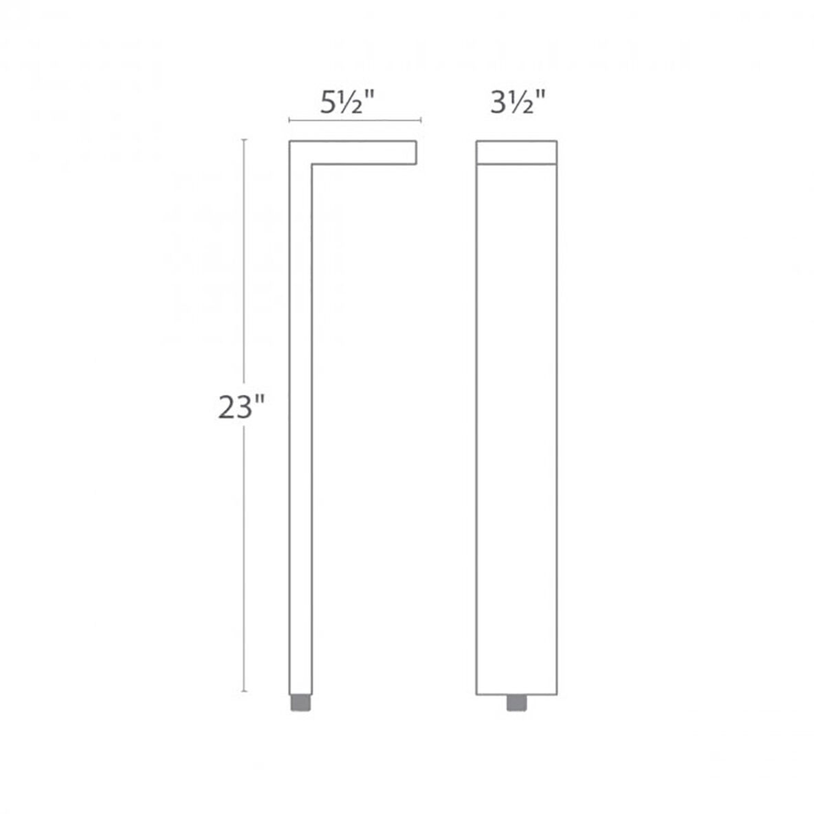 Ledge 12 3 watt Bronze Path Lighting in 2700K, Path and Area Light, WAC ...