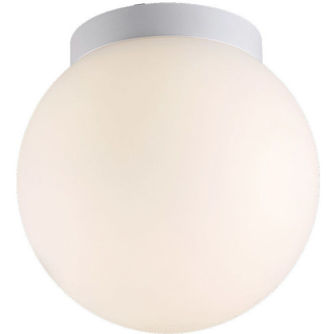 Niveous LED 9 inch White Flush Mount Ceiling Light in 3000K, dweLED