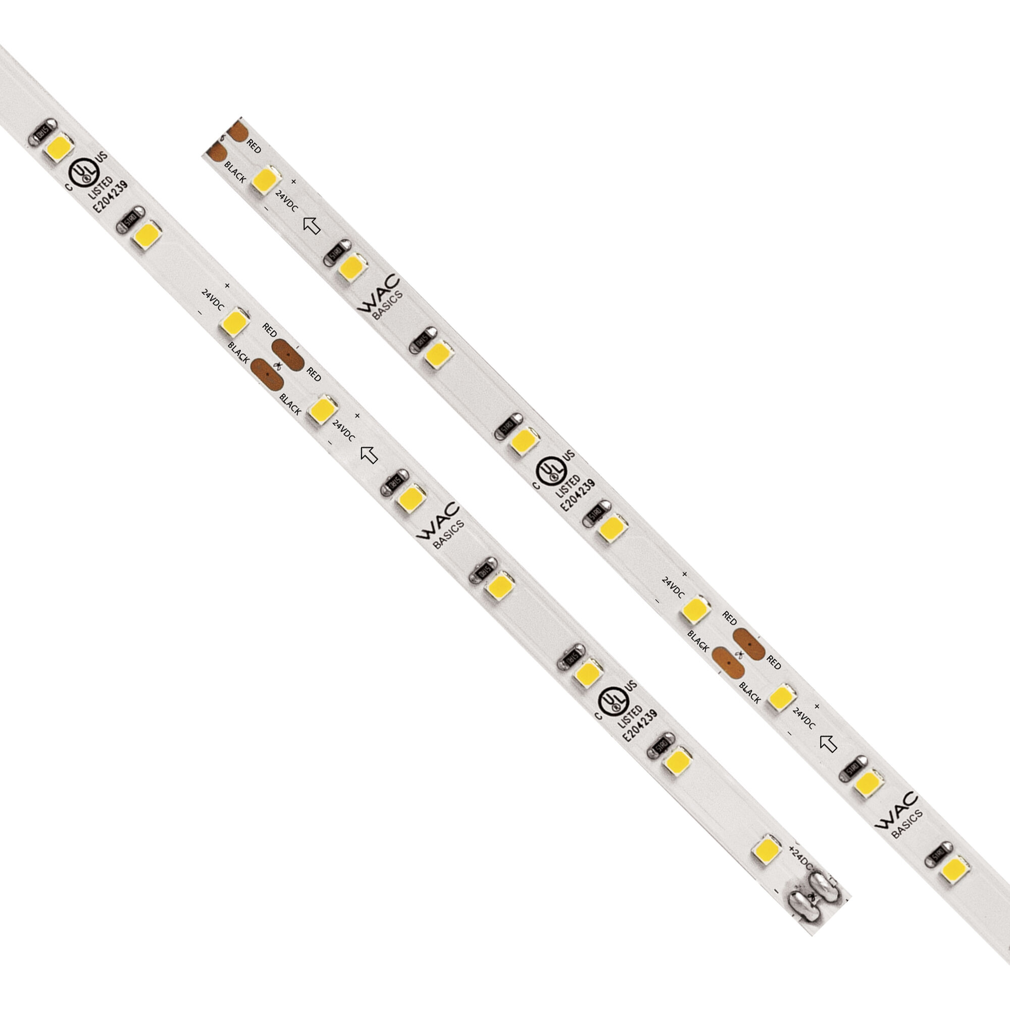 WAC Lighting T24-BS2-40-30WT Basics 24 LED 480 inch White LED Tape ...