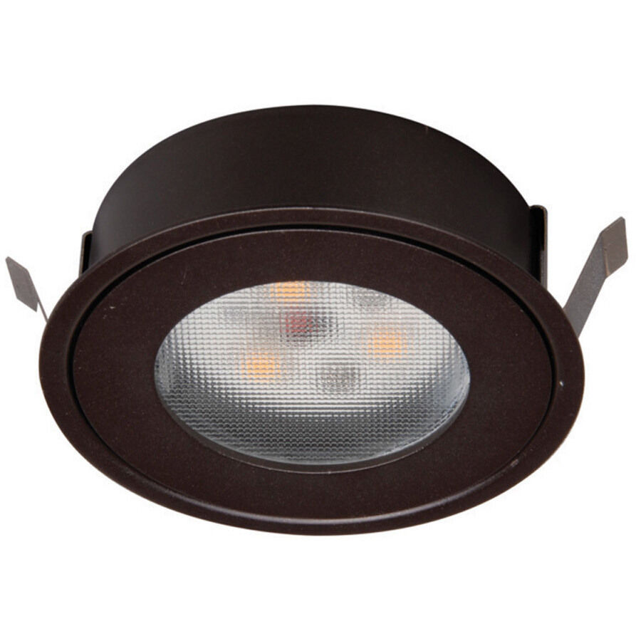 WAC Lighting HR-LED-COV-DB LED Button Light 2.63 inch Dark Bronze Puck ...
