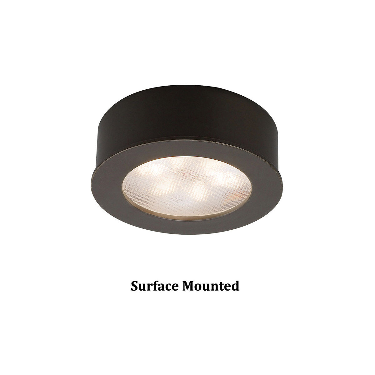 WAC Lighting HR-LED87-27-DB LED Button Light 24 LED 2.25 inch Dark ...