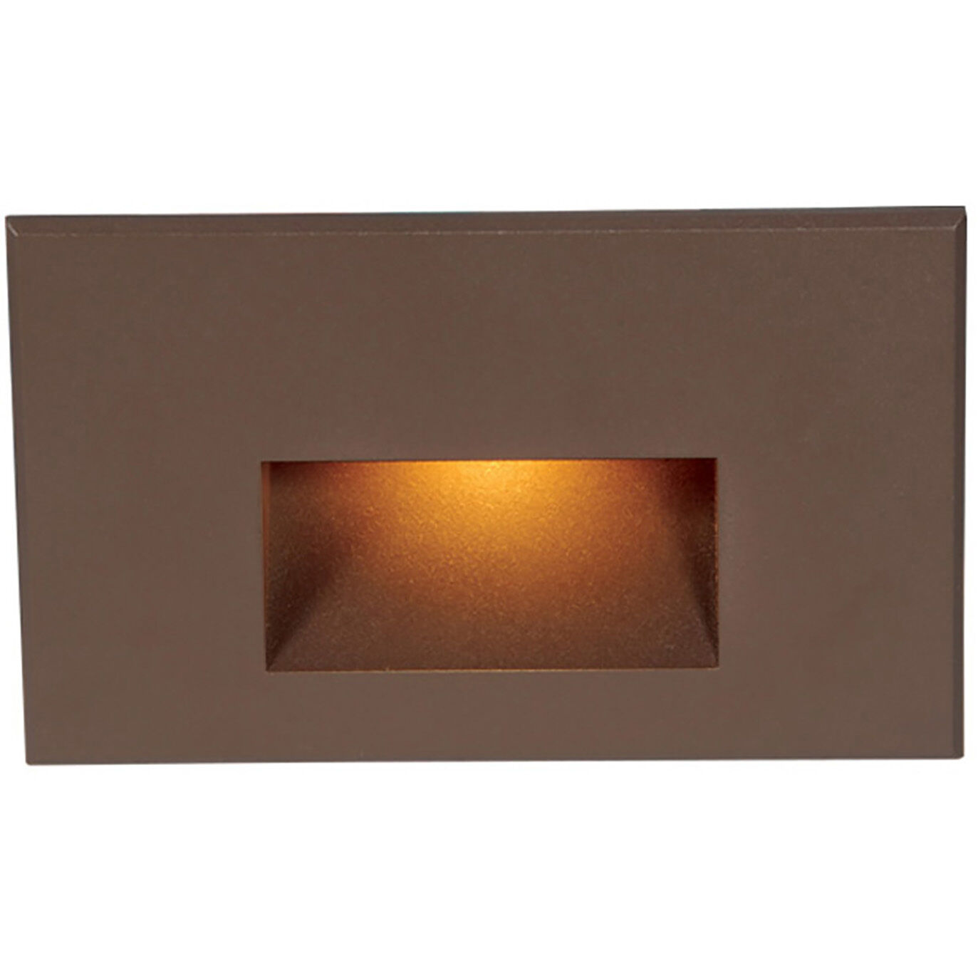 WAC Lighting 4011-30BK Tyler 12 2.00 watt Black Step and Wall Light in ...