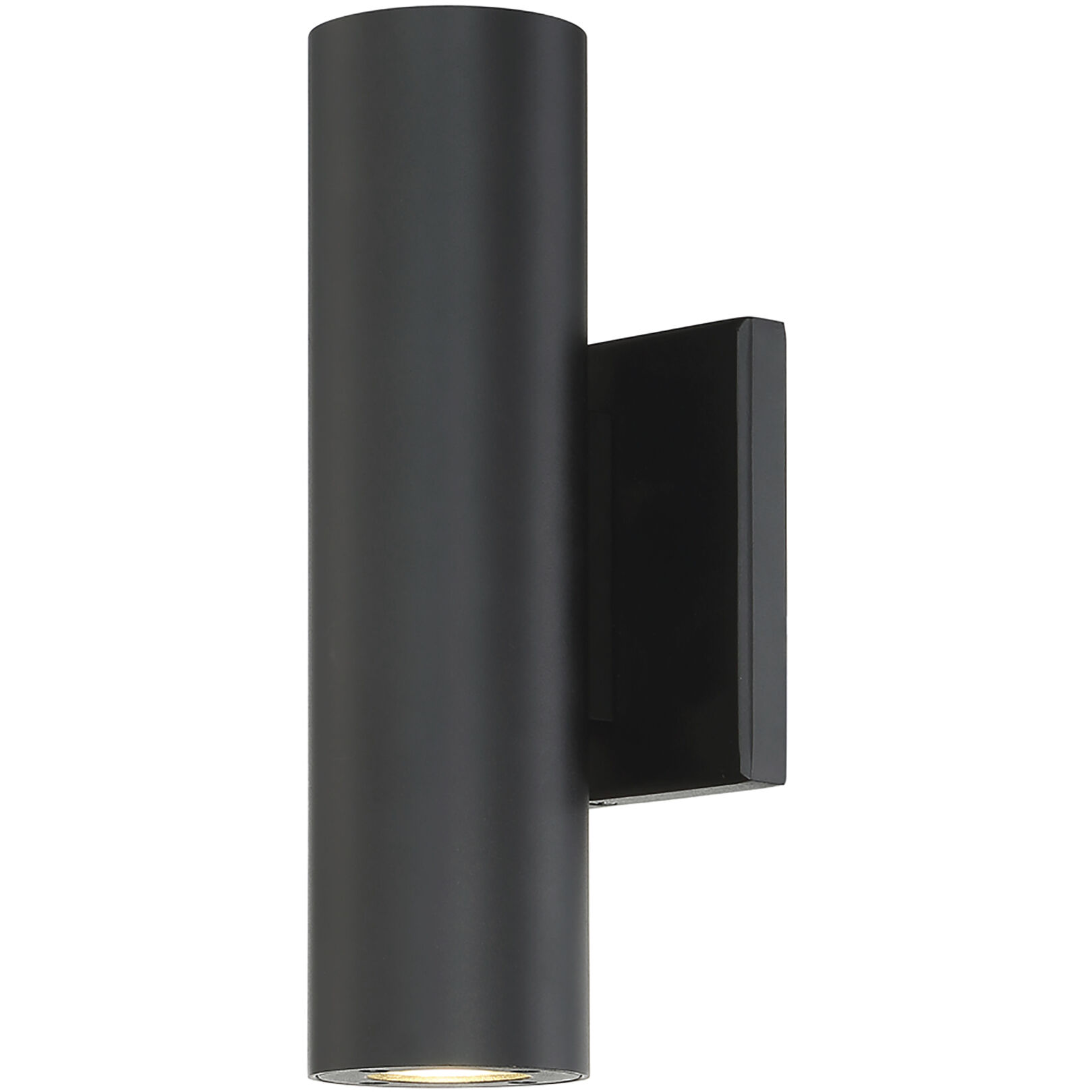 Caliber LED 10 inch Black Outdoor Wall Light in 10in, dweLED