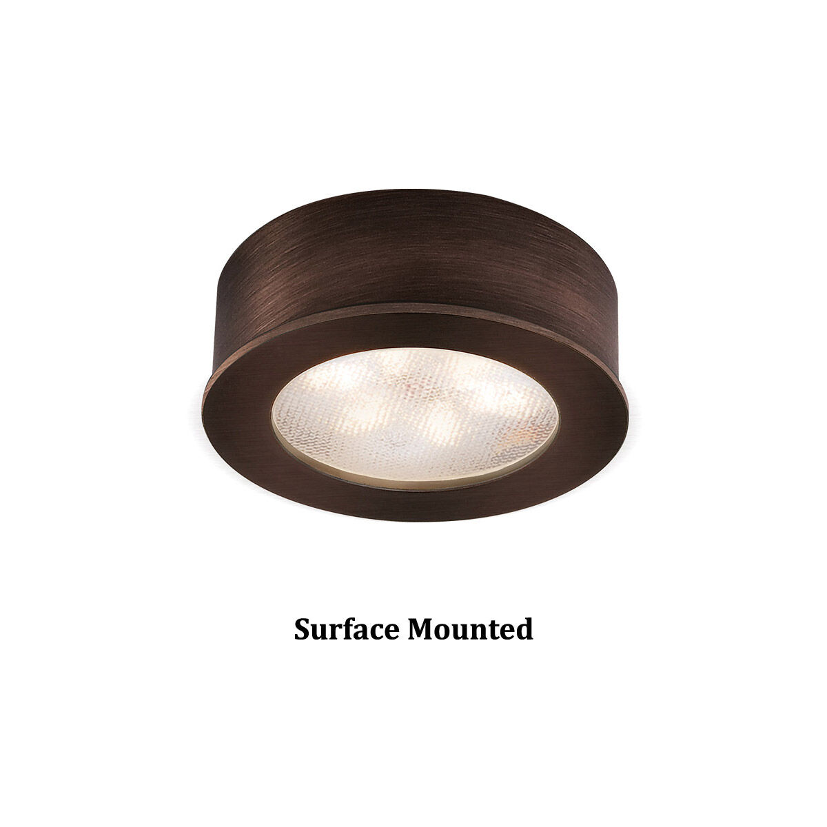 WAC Lighting HR-LED87-27-CB LED Button Light 24 LED 2.25 inch Copper ...