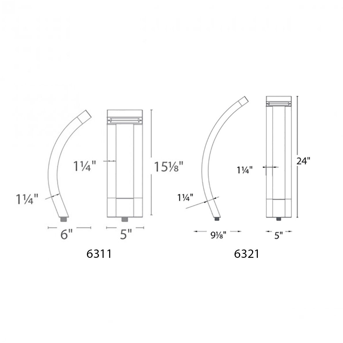 WAC Lighting 6311-30BZ Slide 12 3.00 watt Bronze Path Lighting, Path ...