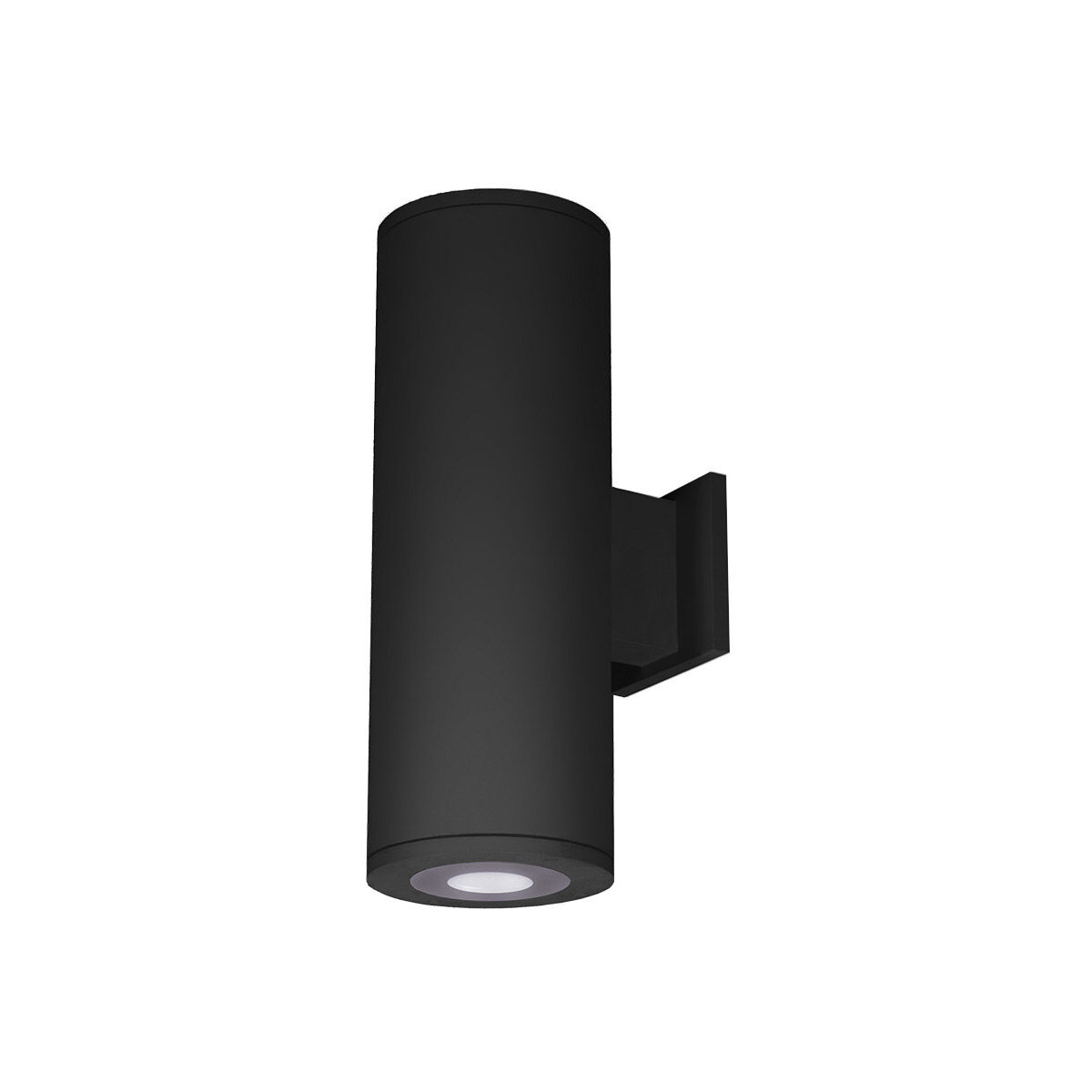 WAC Lighting DS-WS06-U27B-BK Tube Arch LED 6.25 inch Black Sconce Wall ...