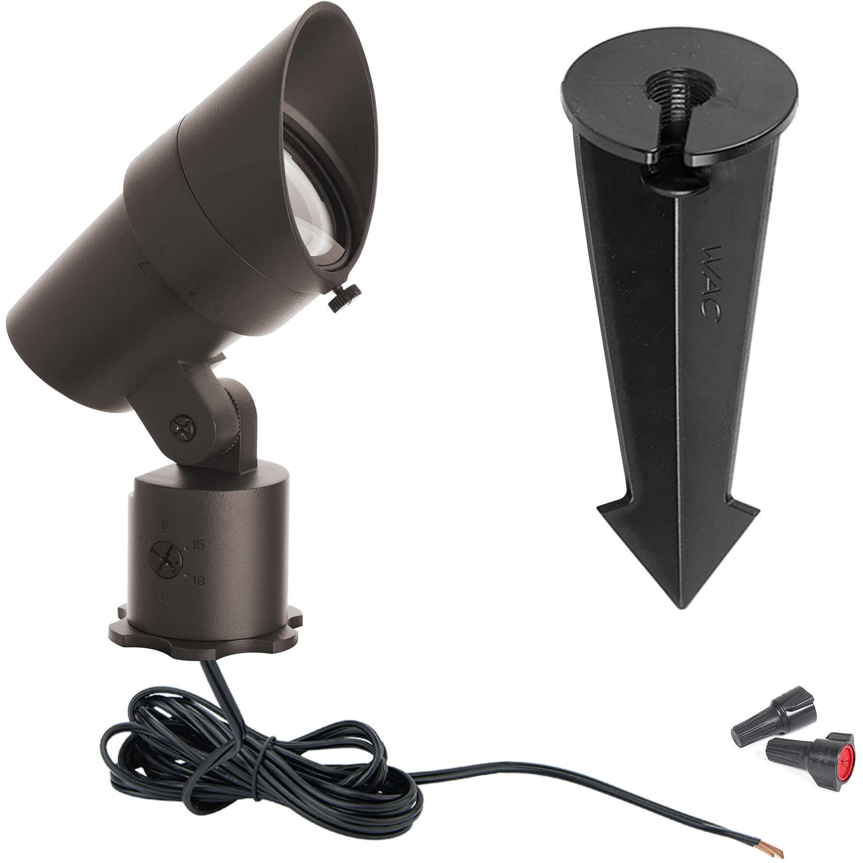 WAC Lighting 5011-27BBR Tyler Solid Brass Coated in Bronze 18.00 watt ...