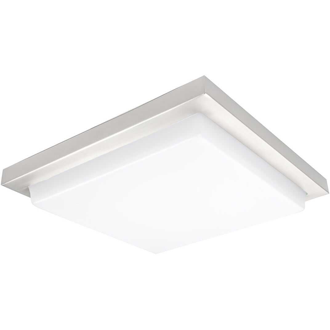 Metro LED 18 inch Chrome Flush Mount Ceiling Light