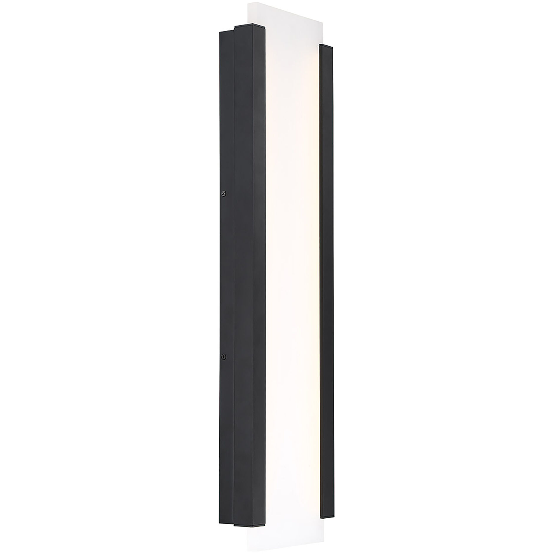 WAC Lighting WS-W11926-BK Fiction LED 26 inch Black Outdoor Wall Light ...