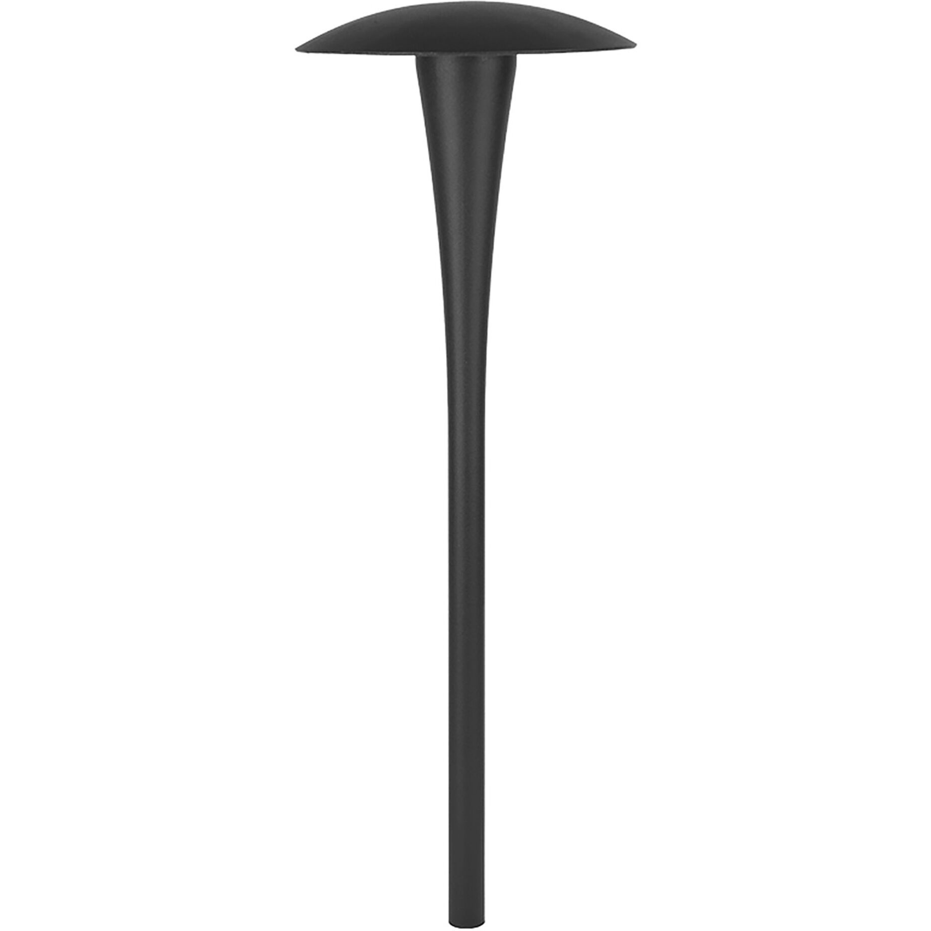 WAC Lighting 6011-30BK Round 12 5.80 watt Black Path Lighting in 3000K ...
