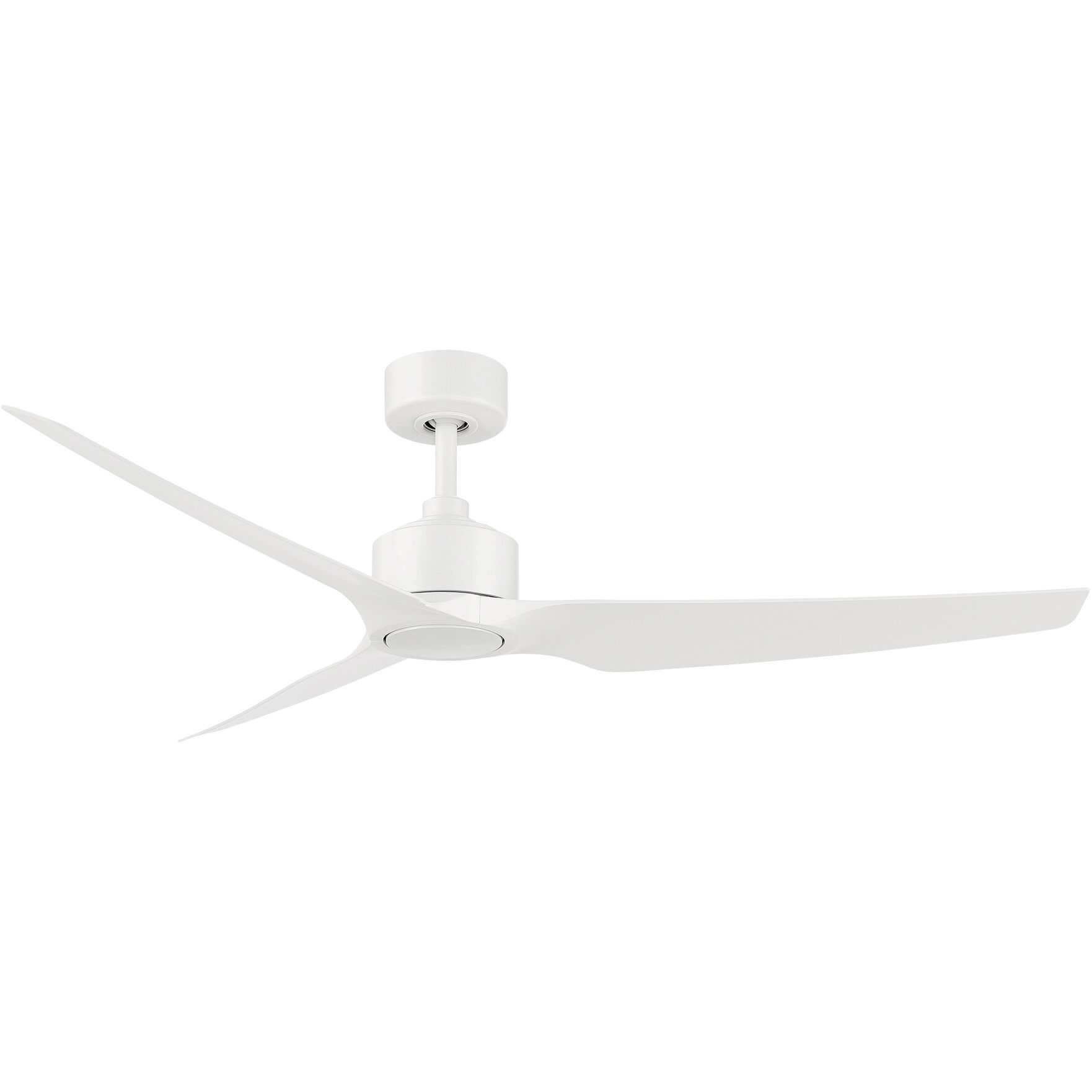 WAC Lighting F-056-MW Stella 60 inch Matte White Downrod Ceiling Fans ...