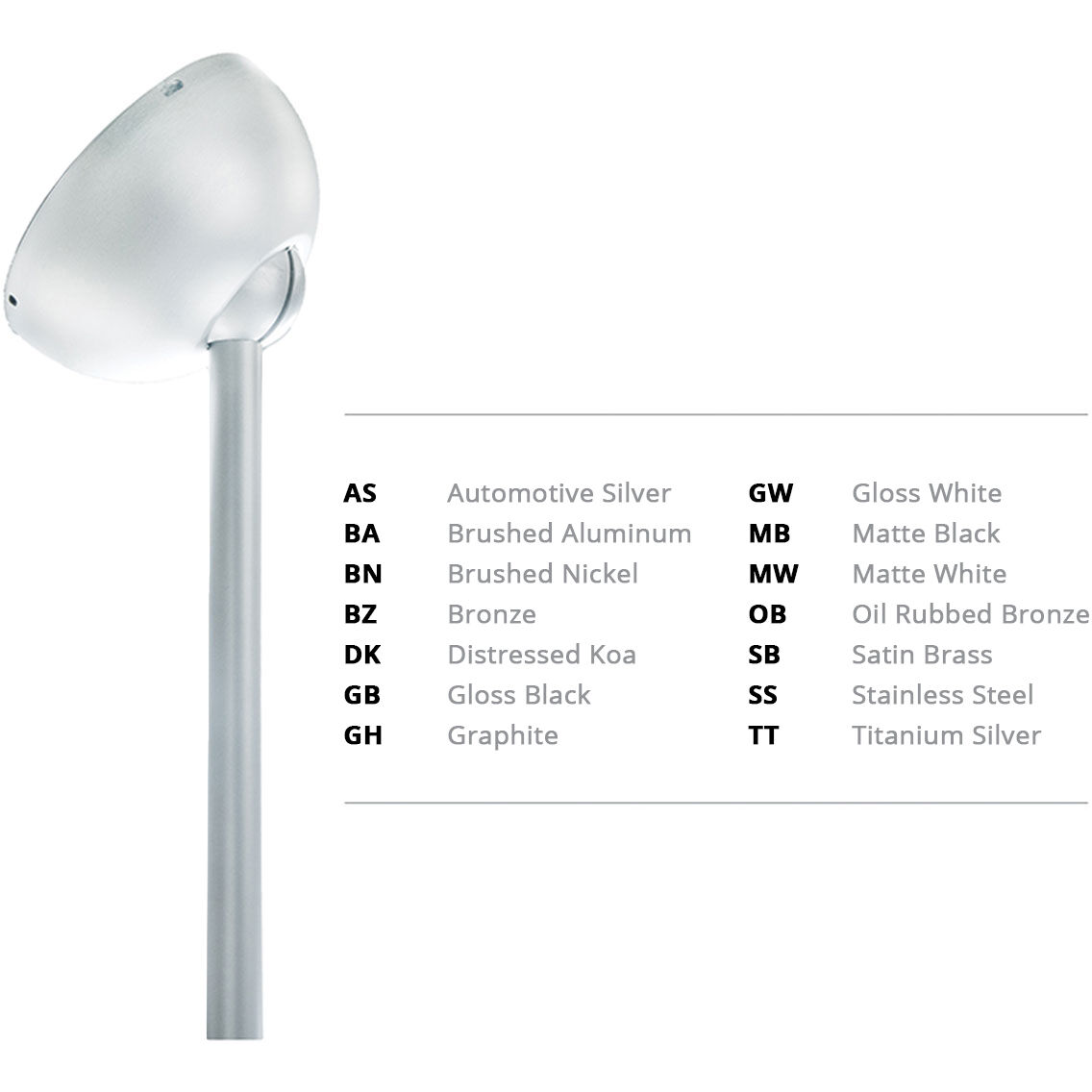 WAC Lighting SC-BN Tyler Brushed Nickel Slope Ceiling Kit, Smart Fan