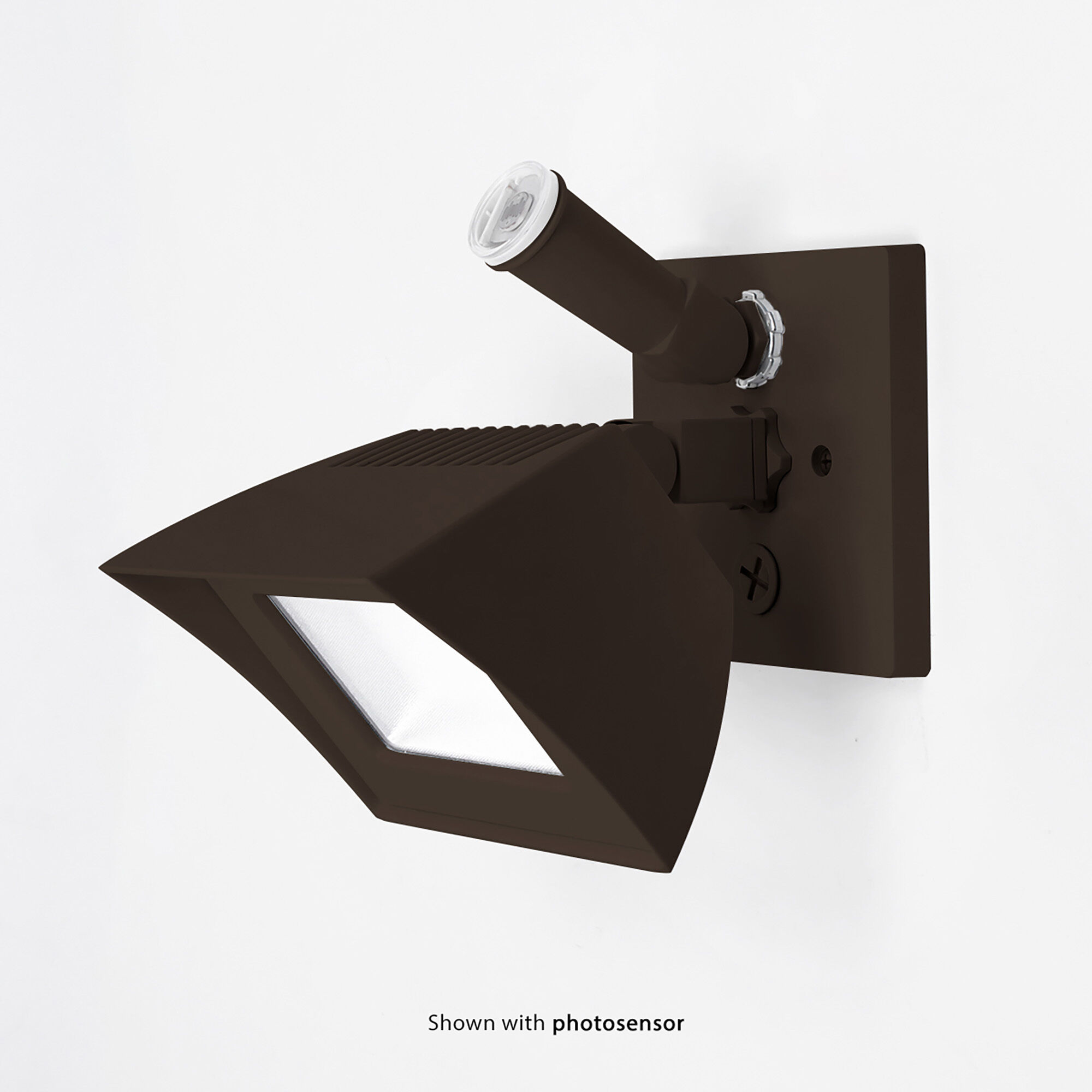 Endurance LED 4.75 inch Architectural Bronze Outdoor Wall Light in 5000K