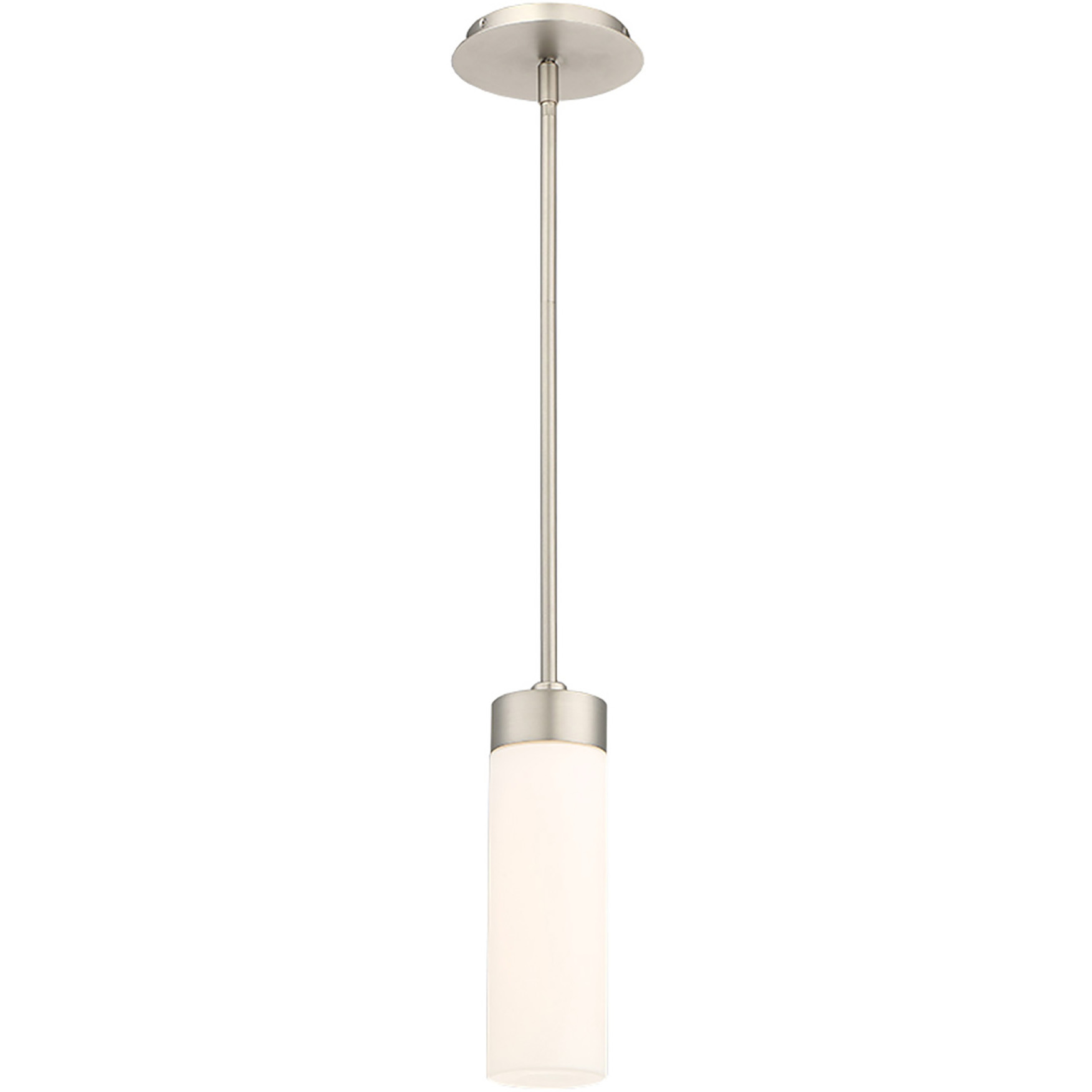 WAC Lighting PD-26611-SN Elementum LED 3.5 inch Satin Nickel Pendant ...