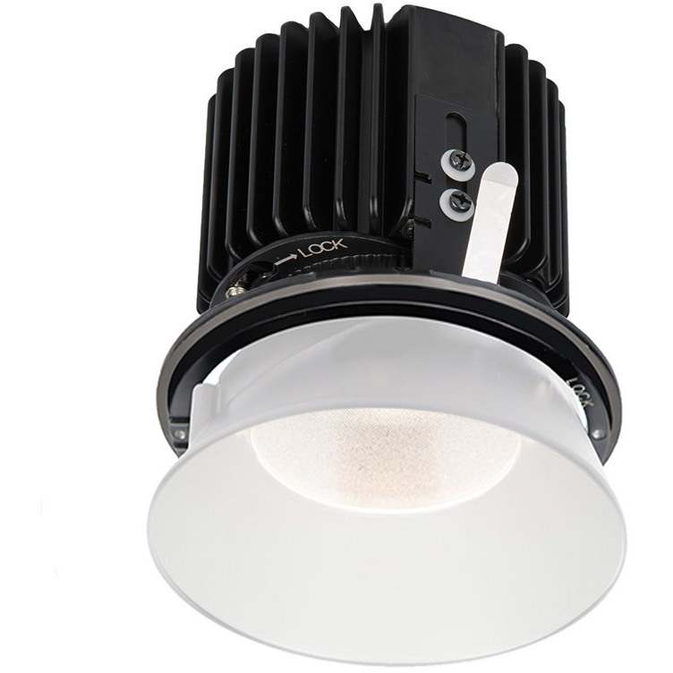 WAC Lighting R4RD2L-W827-WT Volta LED White Recessed Lighting in Wide ...
