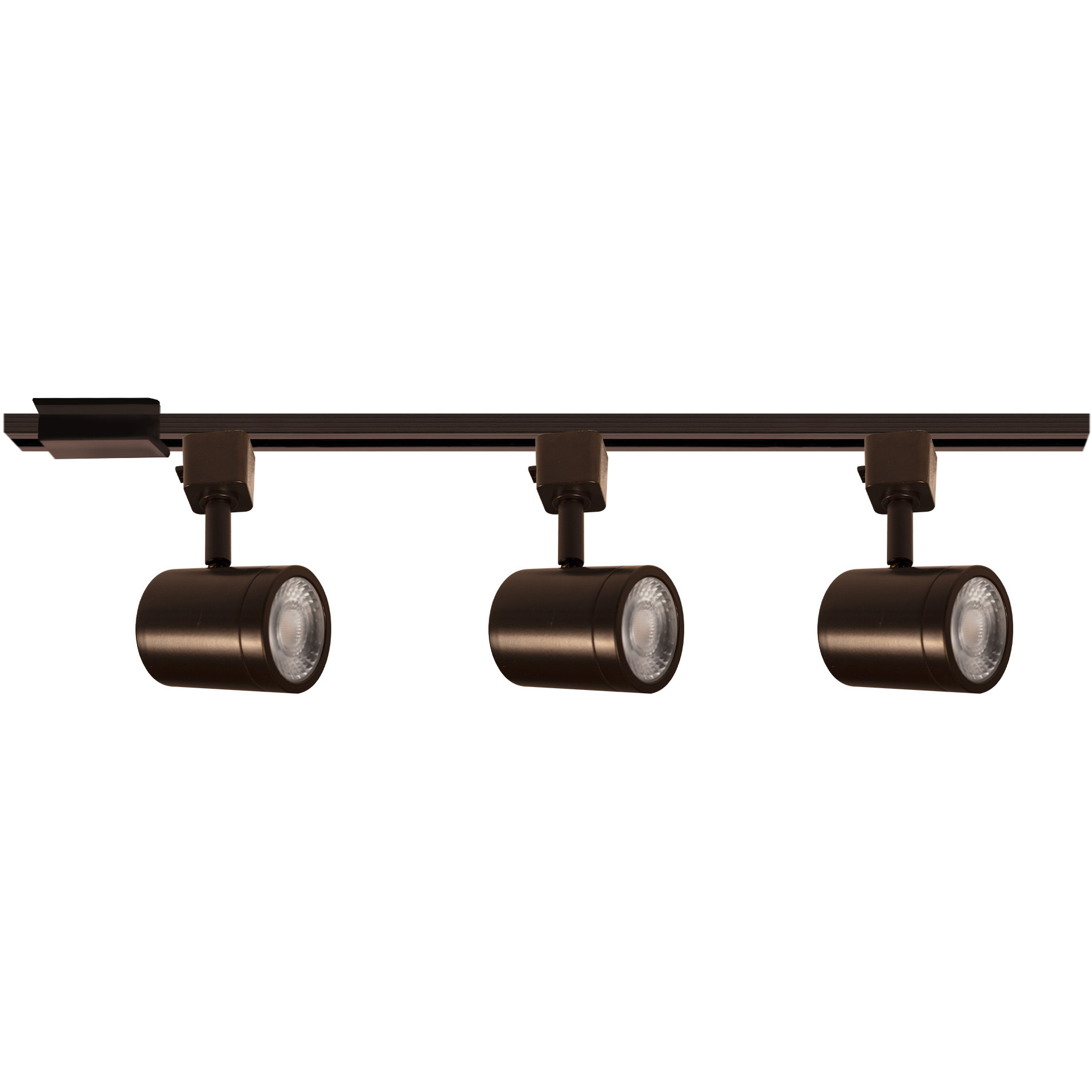 WAC Lighting H-8010/3-CS-DB Charge 3 Light 120 Dark Bronze H Track ...