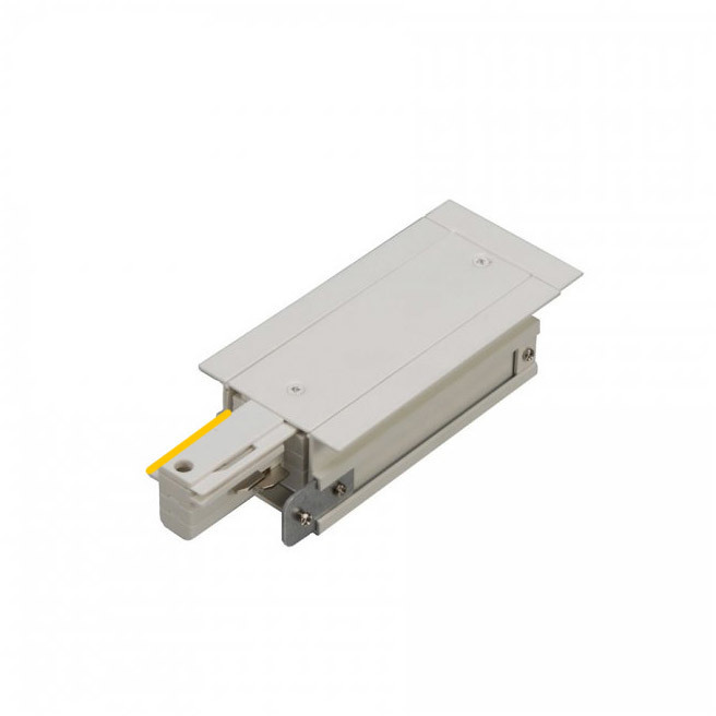 WAC Lighting WEDR-RT-WT Recessed Live End Connector 1 Light 120 White ...