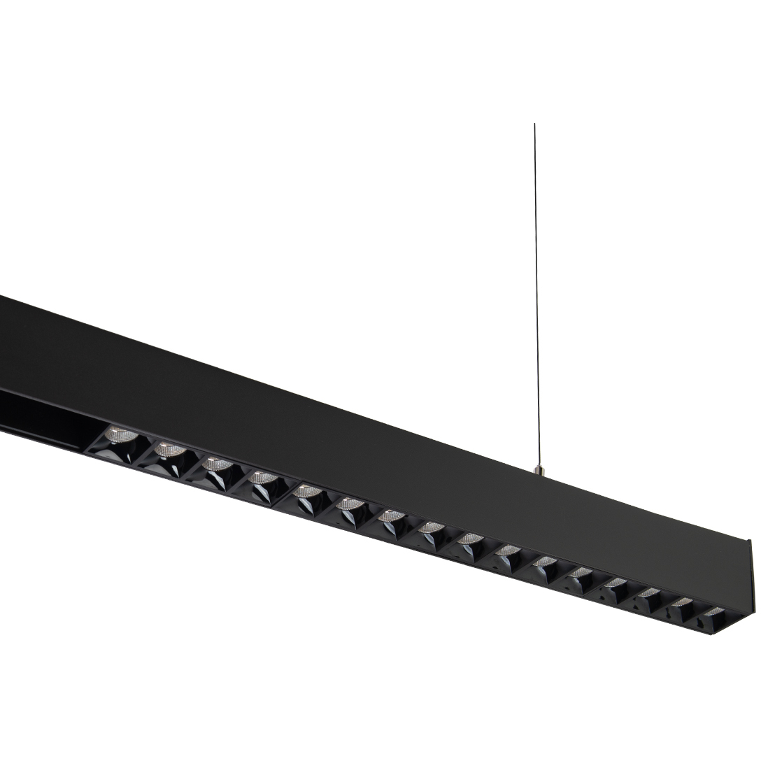 WAC Lighting S2MD24-1-F930BK Ventrix 1 Light 48 Black Track Fixtures ...