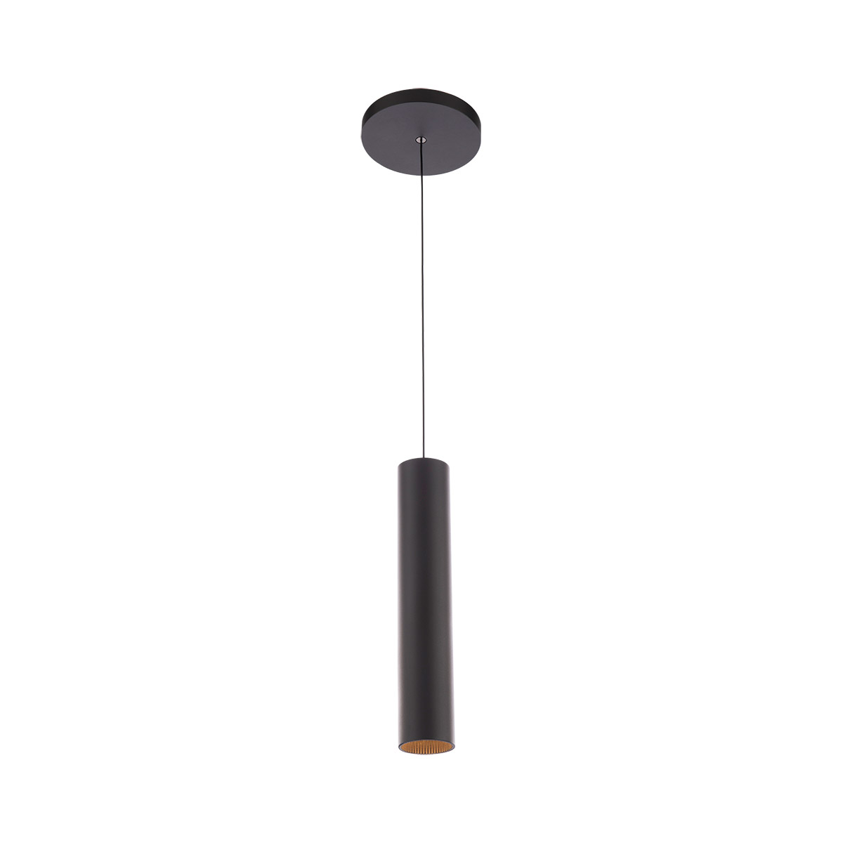WAC Lighting PD-2020-930-BK/BK Silo Pendants LED 6.25 inch Black/Black ...