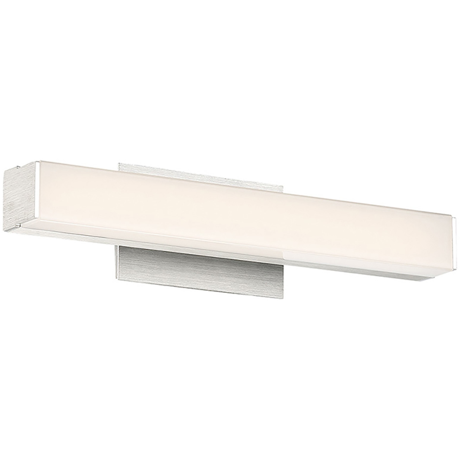 WAC Lighting WS-77612-35-AL Brink LED 12.56 inch Brushed Aluminum Bath ...