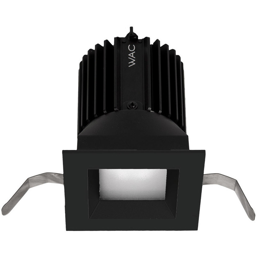 WAC Lighting R2SD1T-F830-BK Volta LED Black Recessed Lighting in Flood ...