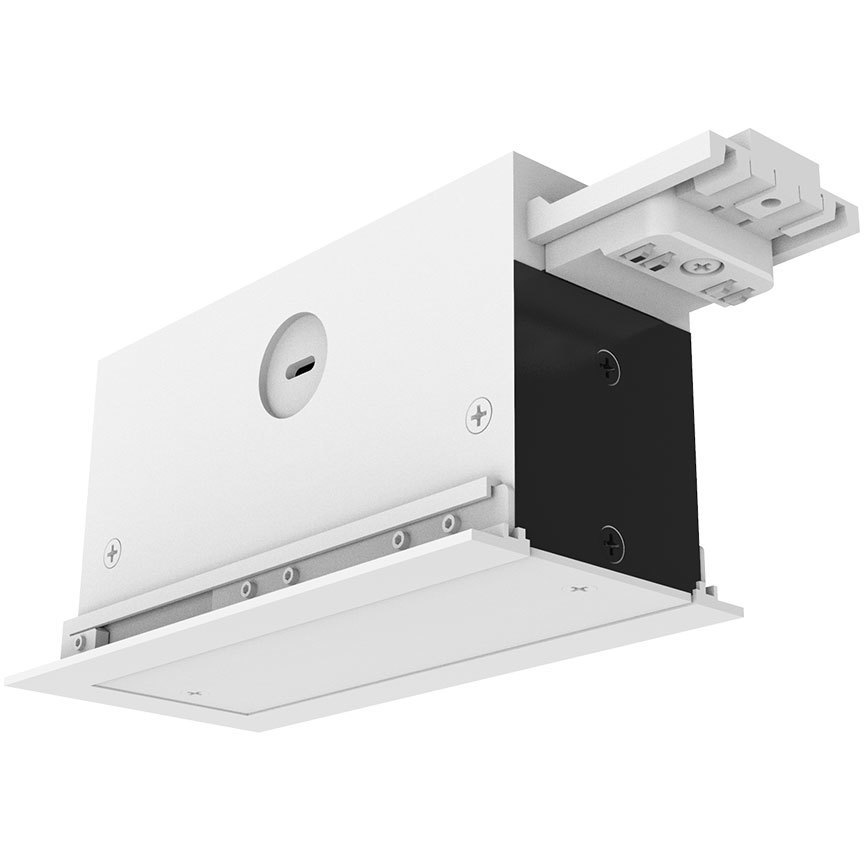 WAC Lighting S2CT-FEB-WT Ventrix White Track Component Ceiling Light