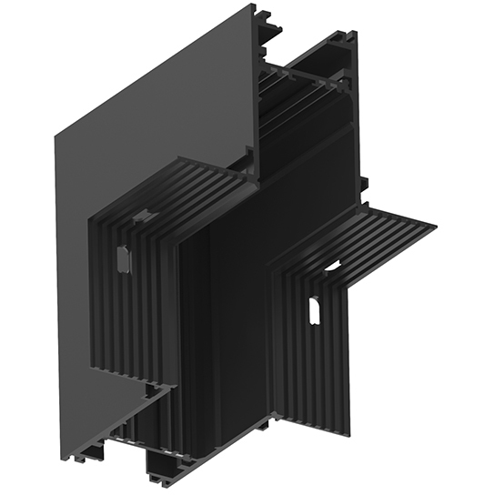 WAC Lighting S2CL-IC-BK Ventrix Black Track Component Ceiling Light