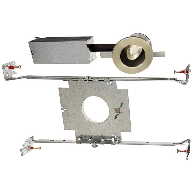 WAC Lighting HR-LED212E-35-BN LEDme Mini Recessed LED Brushed Nickel ...