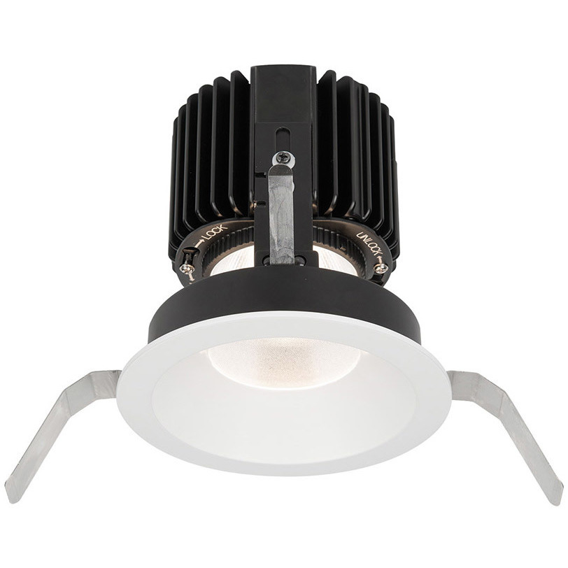 WAC Lighting R4RD1T-S930-WT Volta LED White Recessed Lighting in Spot ...