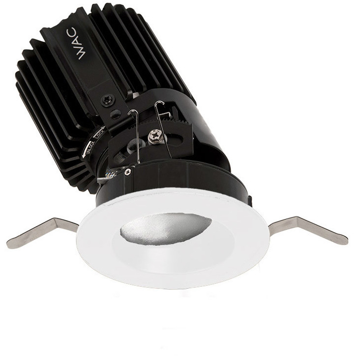 WAC Lighting R2RAT-F930-WT Volta LED White Recessed Lighting in Flood ...