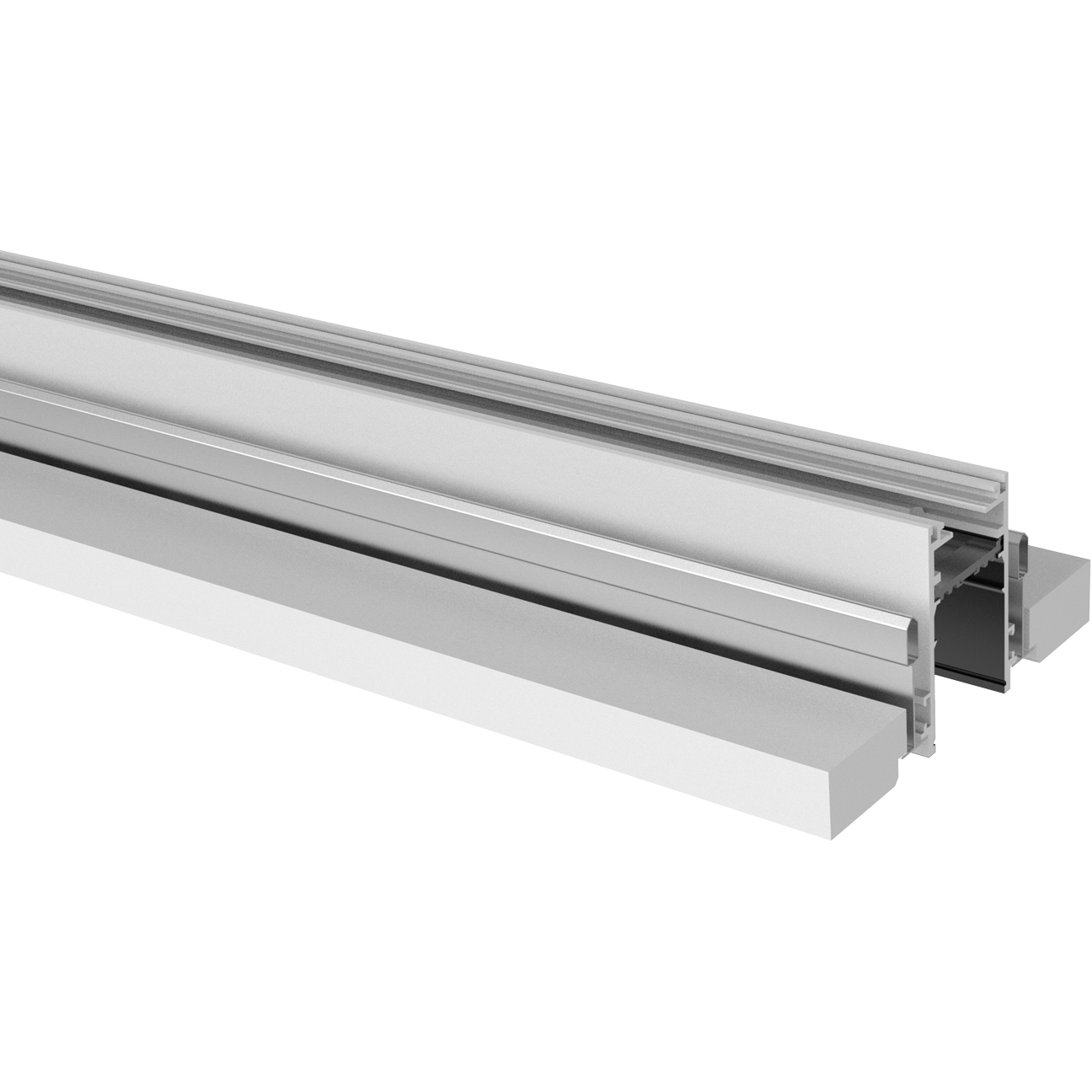 WAC Lighting S2CG405-WT Ventrix 48 White Track Systems Ceiling Light