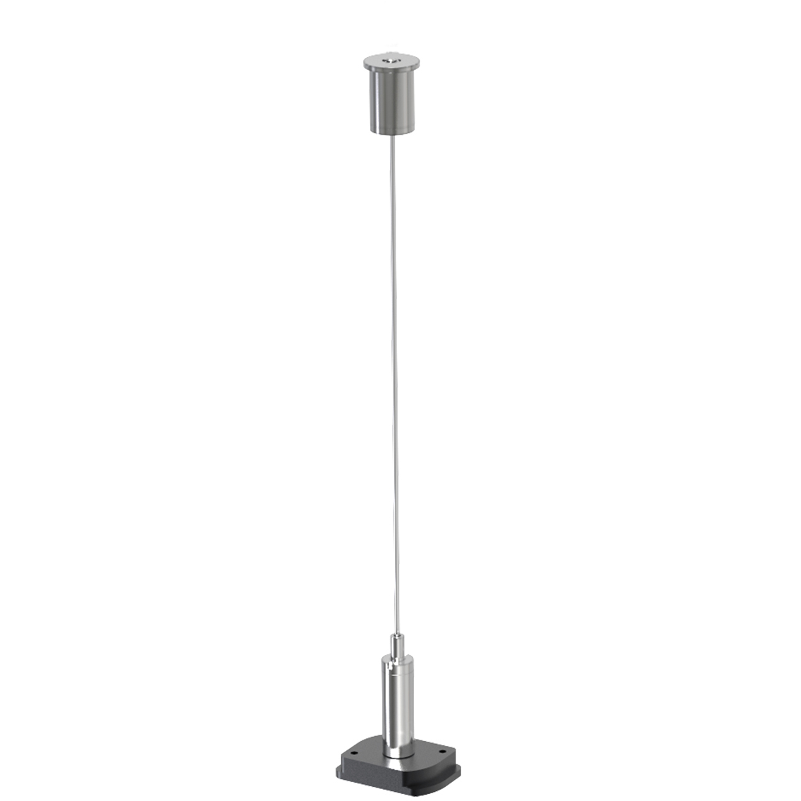 WAC Lighting S2C-C96-NI Ventrix Nickel Track Component Ceiling Light