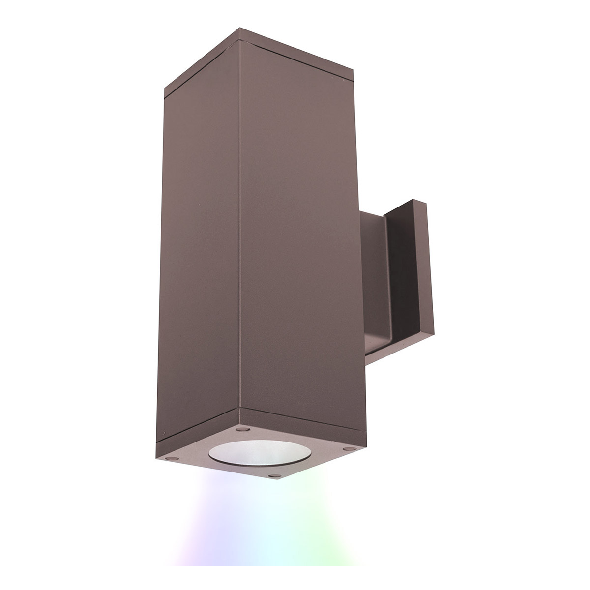 WAC Lighting DC-WD05-FB-CC-BZ Cube Arch Bronze Sconce Wall Light in ...