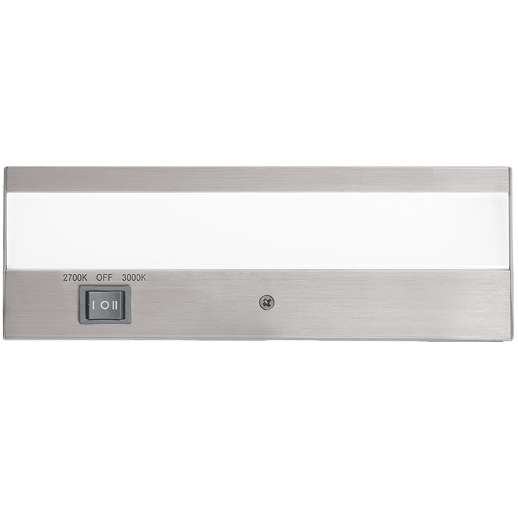 WAC Lighting BA-ACLED8-27/30AL Undercabinet AND Task 120 LED 8 inch ...