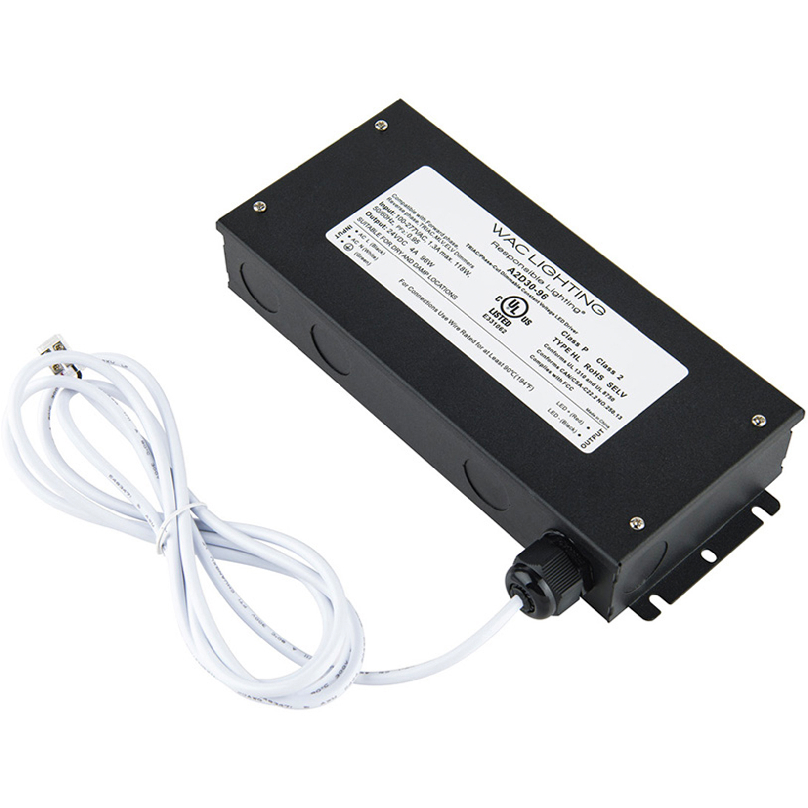 Basics & Gemini Black 24V DC Remote