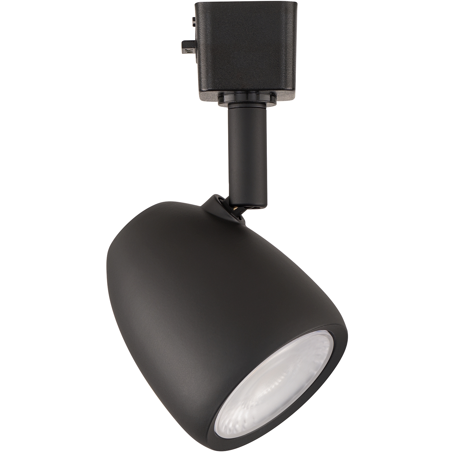 WAC Lighting J-7010-CS-BK Bullet 1 Light 120 Black J Track Fixture ...