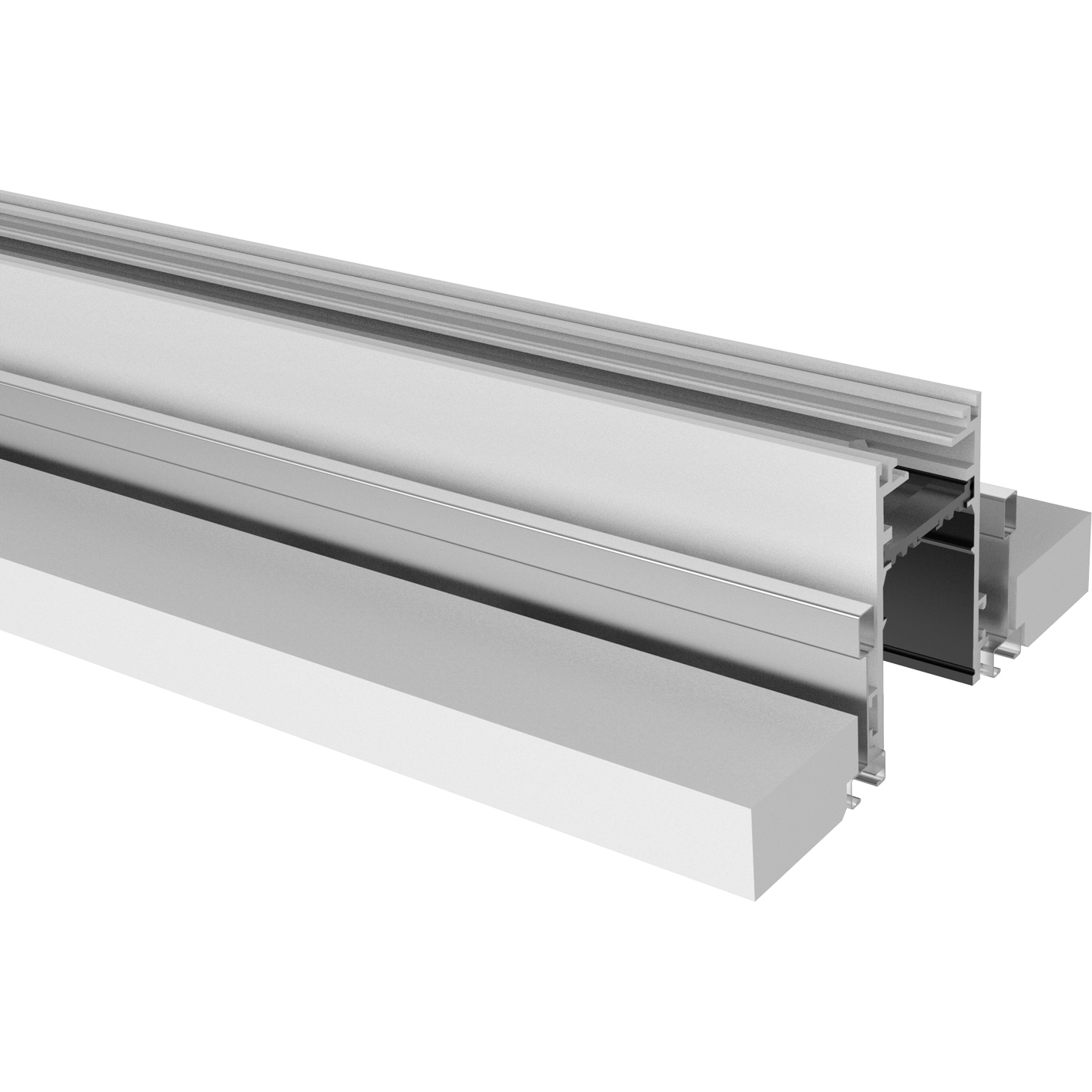 WAC Lighting S2CG505-WT Ventrix 48 White Track Systems Ceiling Light