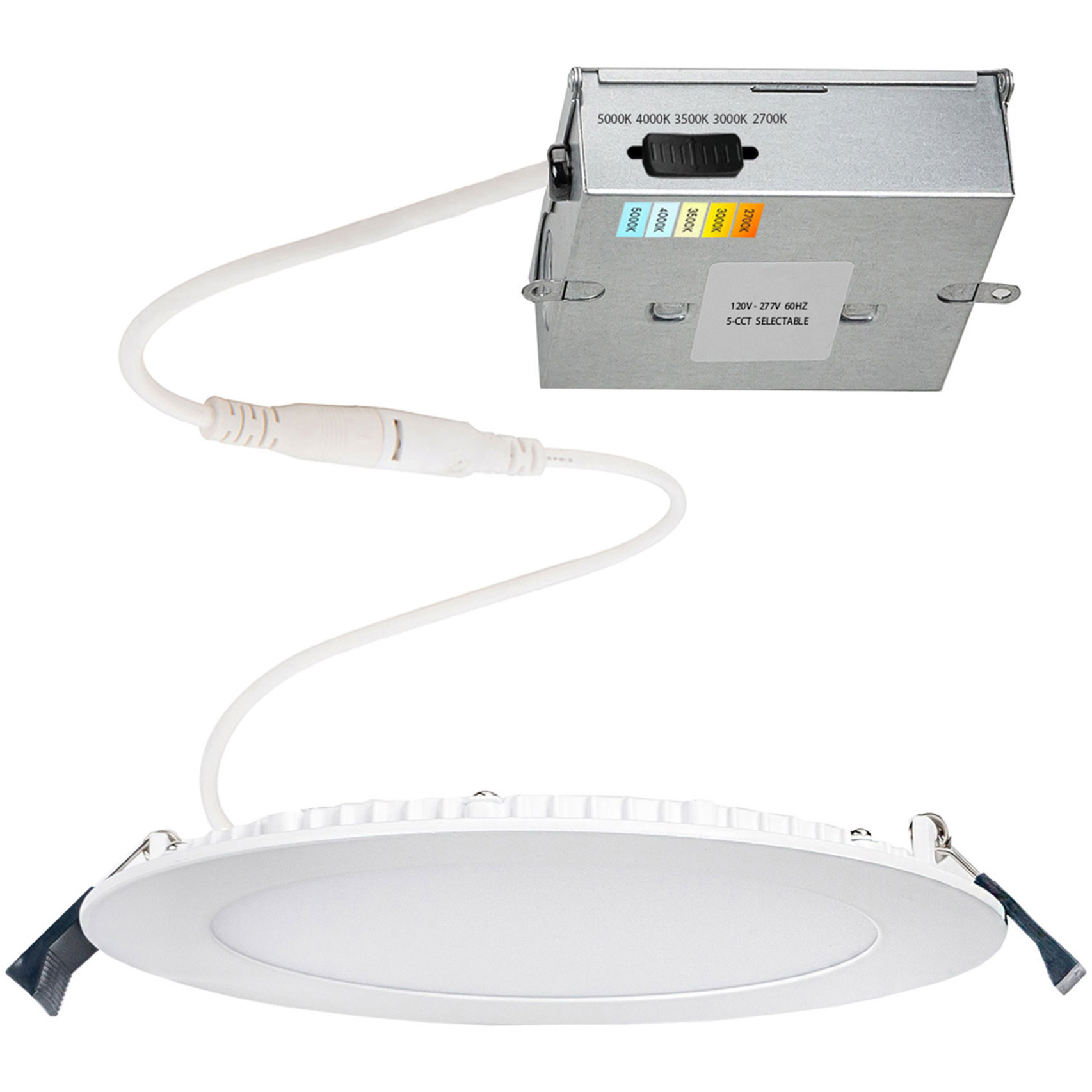 WAC Lighting R4ERDR-W9CS-WT Lotos LED Module White Recessed Lighting in 1