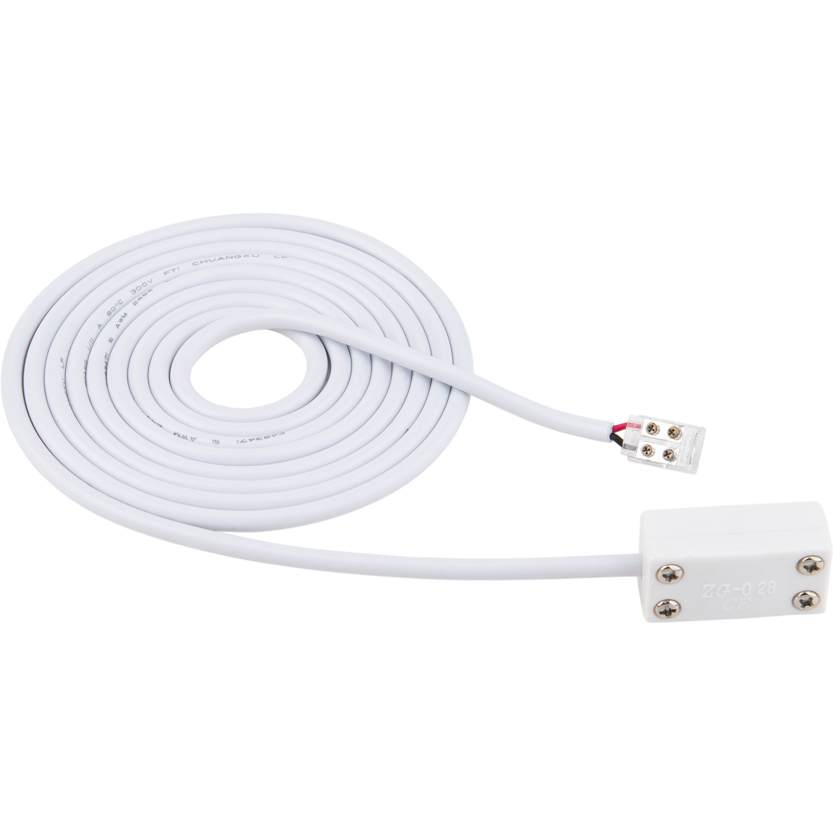 WAC Lighting T24-BS-EX2-072-WT Basics & Gemini 24 74 inch White LED ...