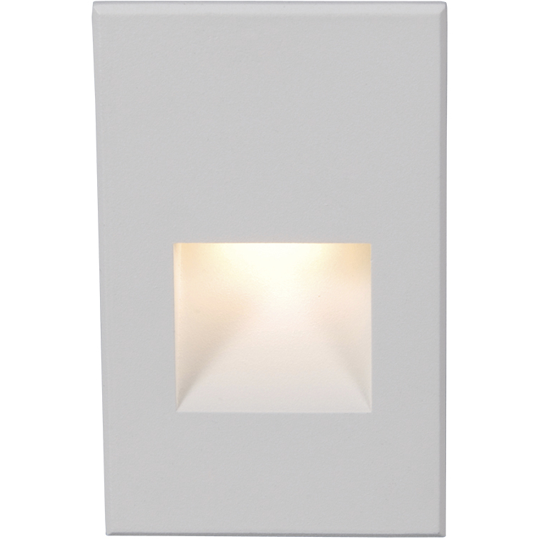 WAC Lighting WL-LED200F-C-WT LEDme Step and Wall Lights 277 3.9 watt ...