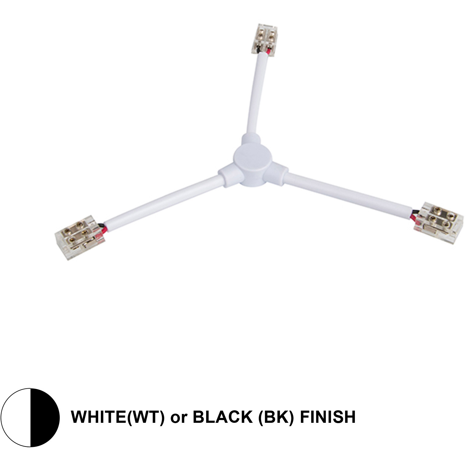 WAC Lighting T24-BS-Y-BK Basics & Gemini 24 5.14 inch Black LED Tape ...